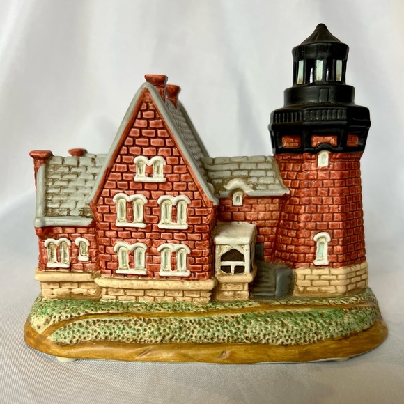 Lefton | Accents | Lefton Block Island Lighthouse Rare 997 Collectible ...